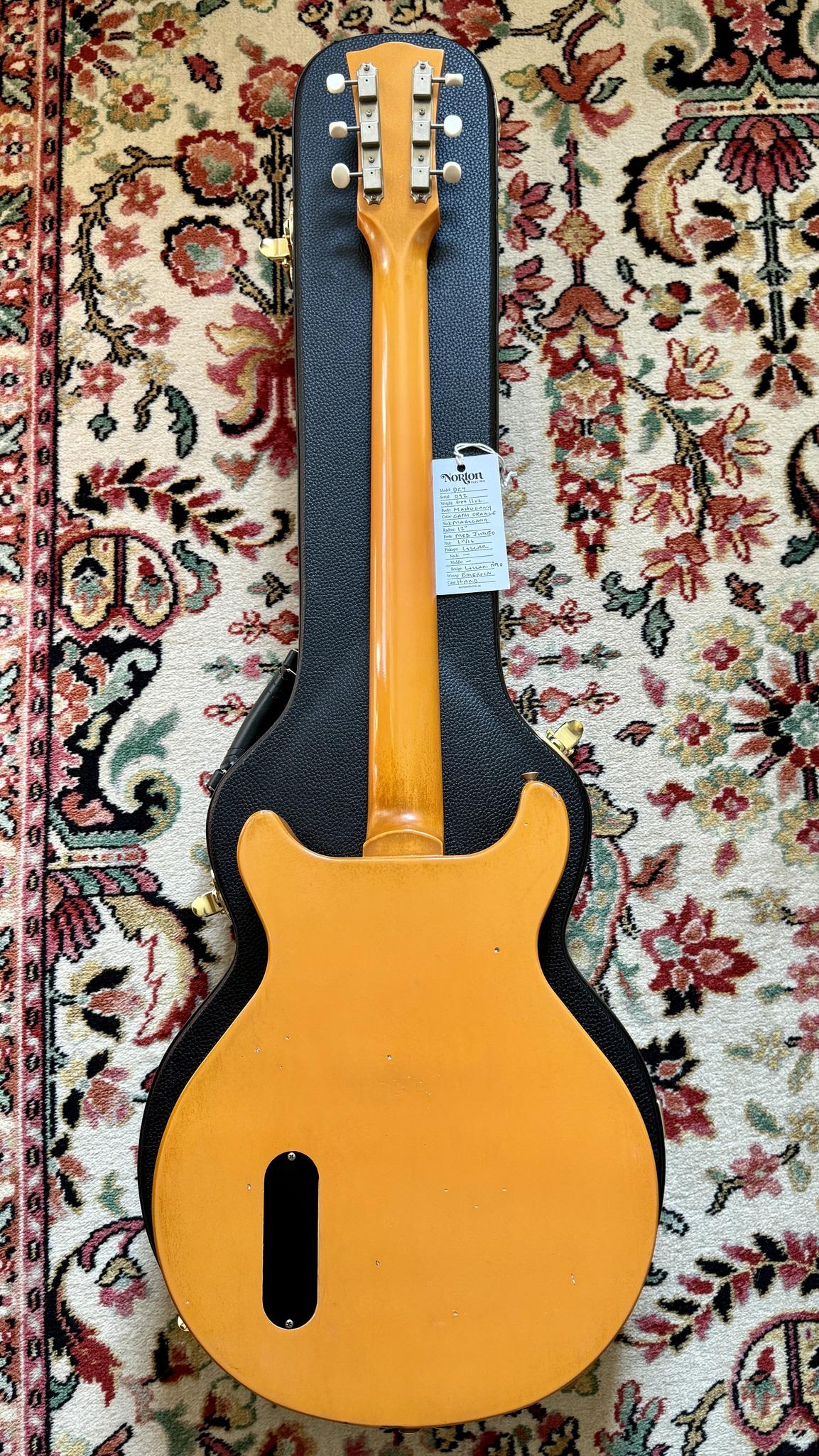 Norton Electric DC9 Les Paul Jr. - Capri Orange | Axe... And You Shall ...