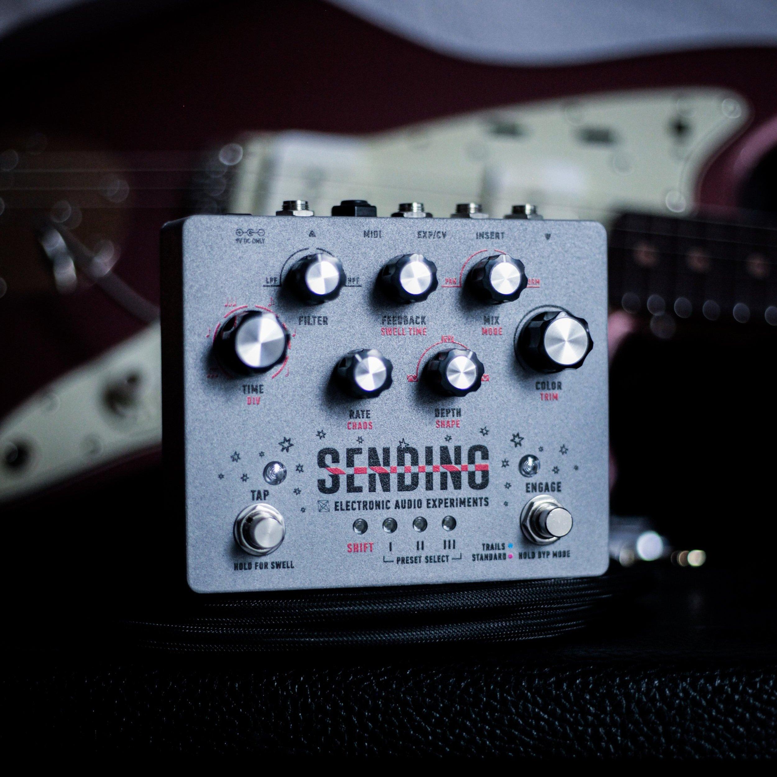 Electronic Audio Experiments Sending Delay V2 | Axe... And You Shall ...