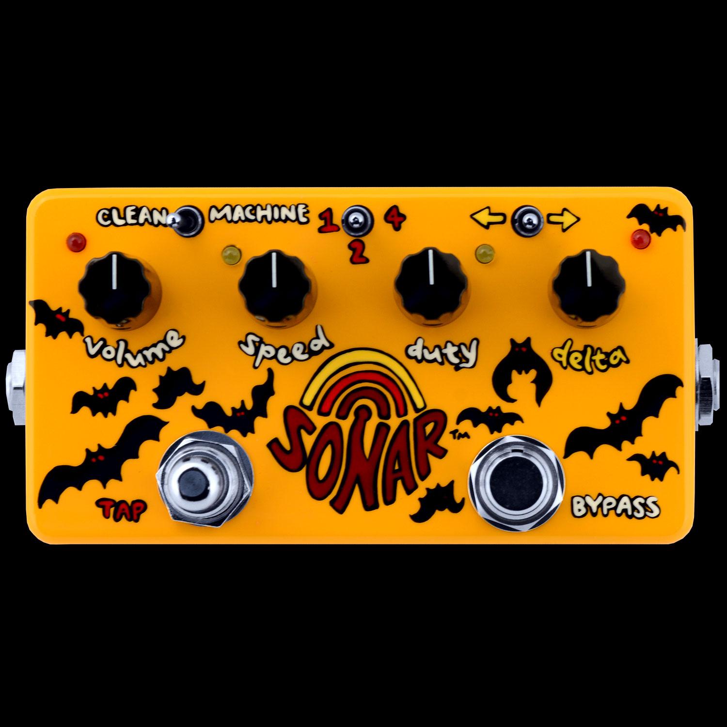 ZVEX Effects Sonar Tap-Tempo Tremolo (Hand-Painted) | Axe... And You ...