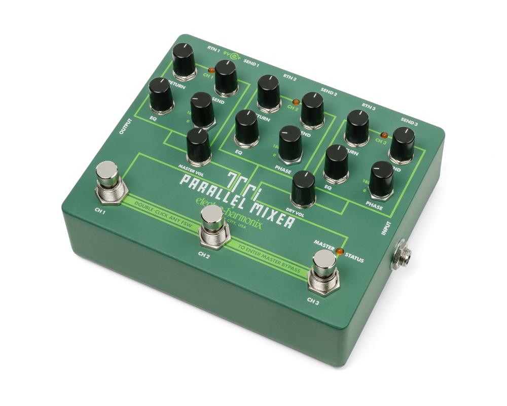 Electro-Harmonix Tri Parallel Mixer Effects Loop Mixer/Switcher | Axe ...